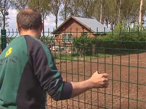 Hoe een tuinafsluiting met draadpanelen plaatsen? | Hubo