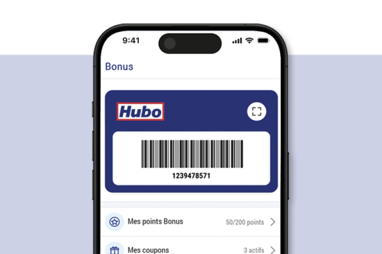 Téléchargez l'appli Hubo et ne ratez plus aucun avantage! | Hubo