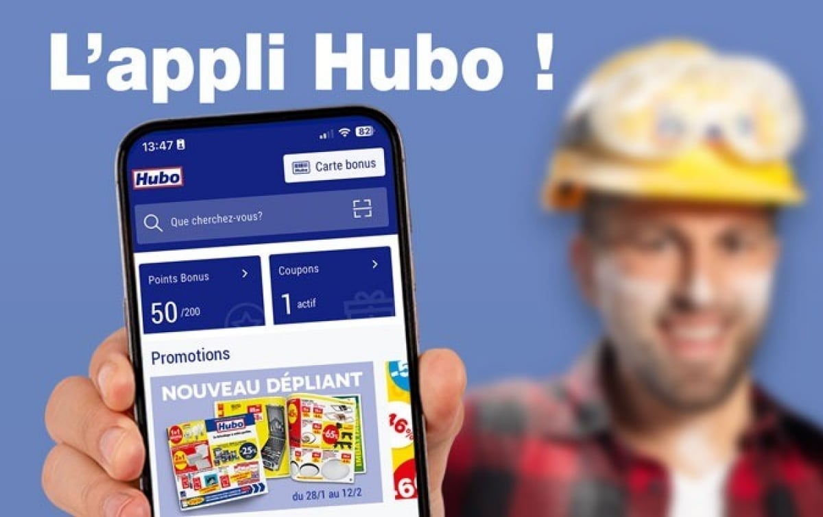 Téléchargez l'appli Hubo et ne ratez plus aucun avantage! | Hubo