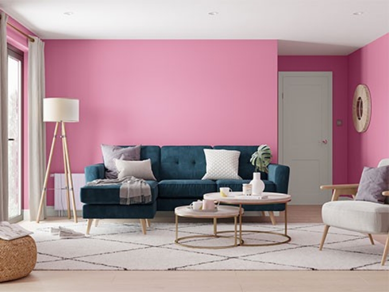 7 mooiste roze verfkleuren voor je interieur | Hubo